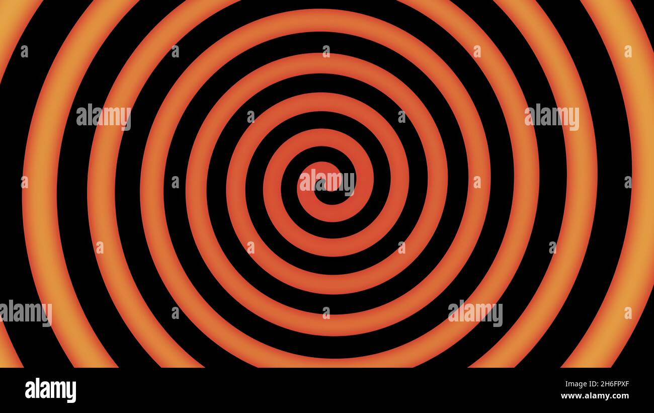 3d illustration - psychedelic hypnotic spiral abstract backgrounds ...