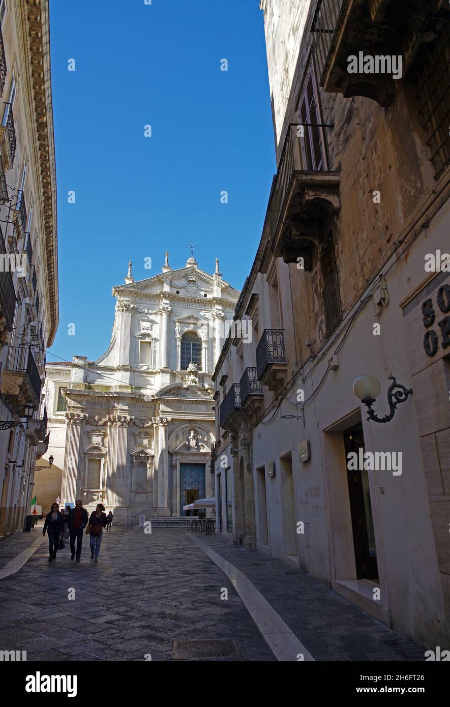 Lecce, Apulia, Italy. The city of baroque Stock Photo - Alamy