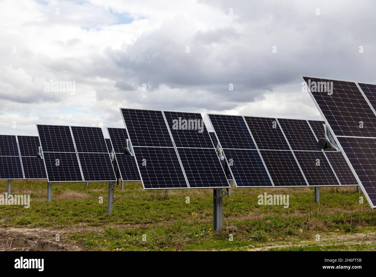 Solar farm, Mid-Michigan, USA, by James D Coppinger/Dembinsky Photo ...