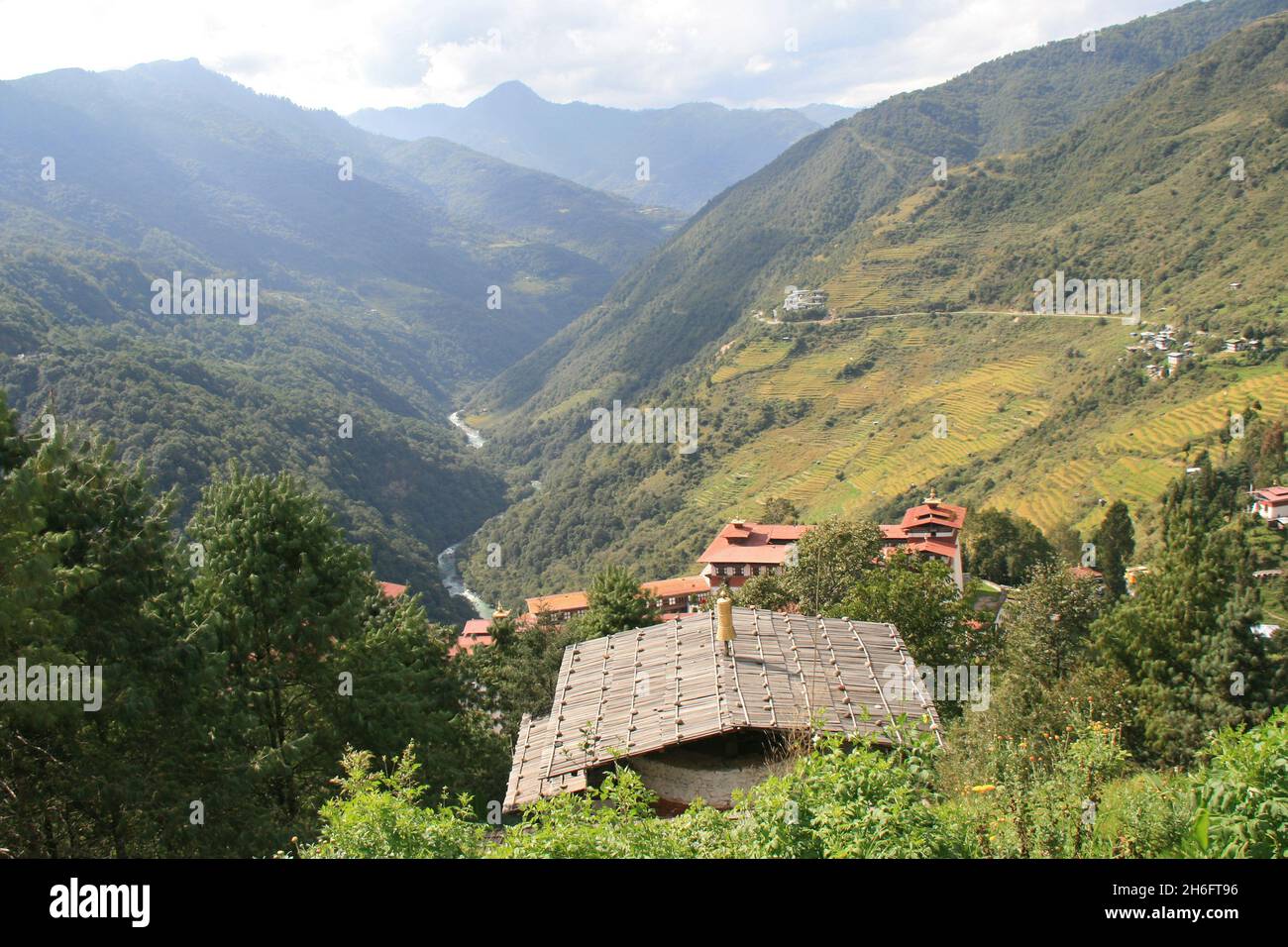 Trongsa valley hi-res stock photography and images - Alamy