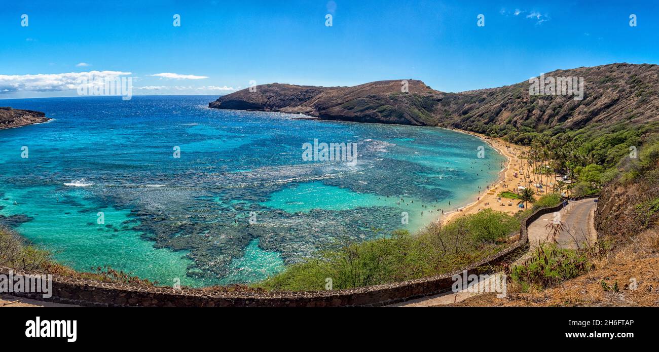 Hanauma bay at hanauma bay state park hi-res stock photography and ...