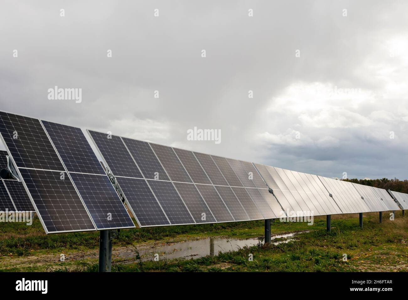 Solar farm, Mid-Michigan, USA, by James D Coppinger/Dembinsky Photo ...