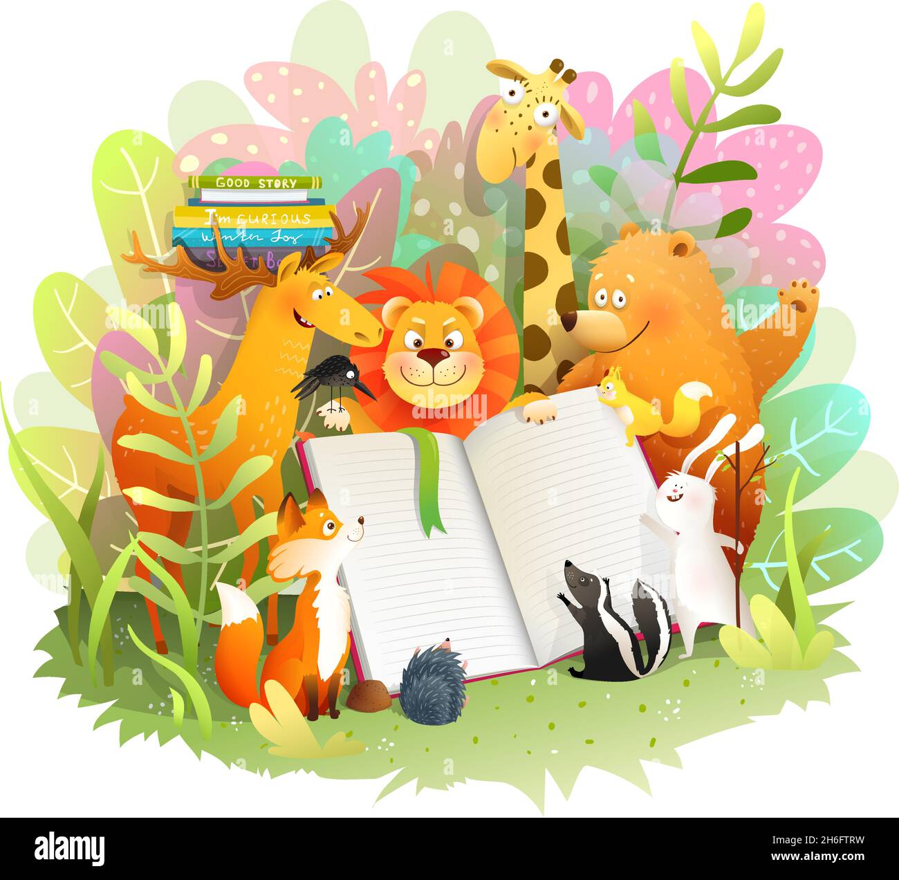 Childish story Stock Vector Images - Alamy