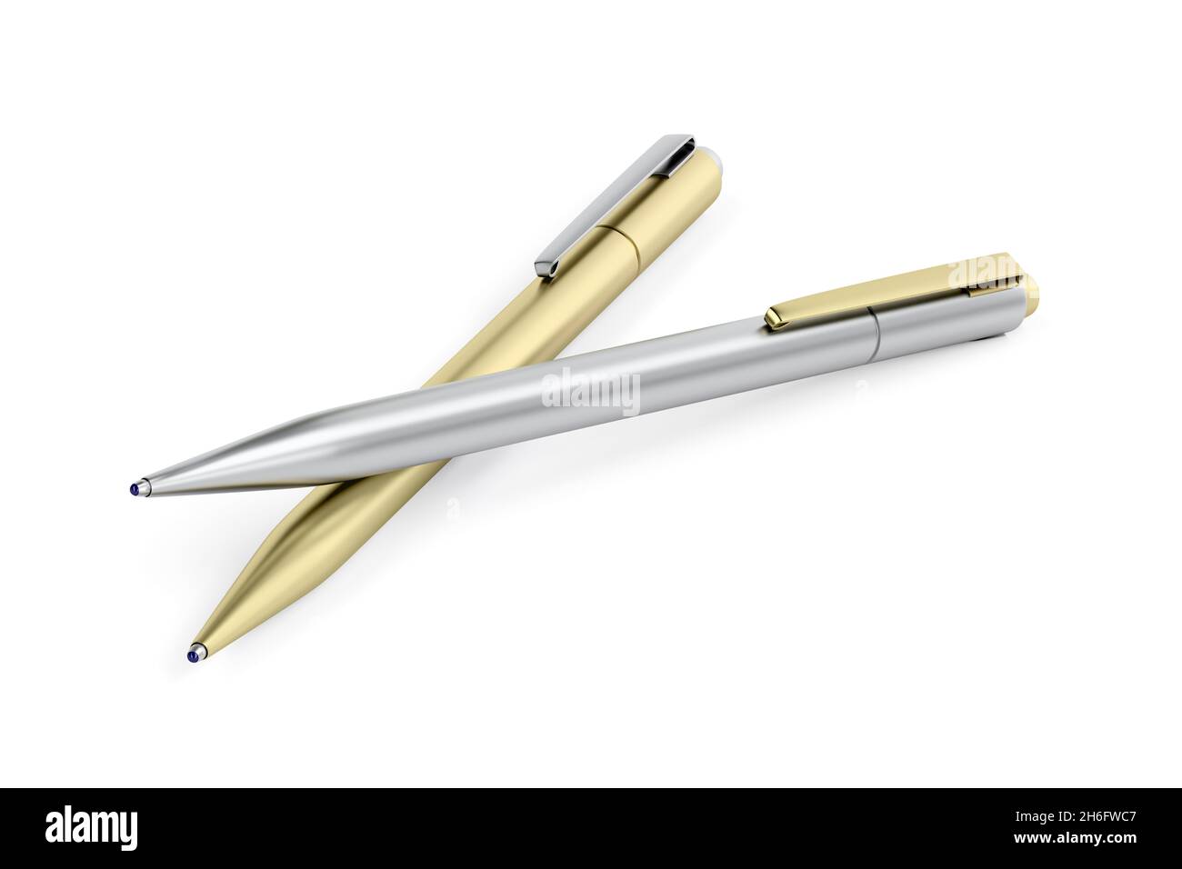 Gold pens hi-res stock photography and images - Alamy