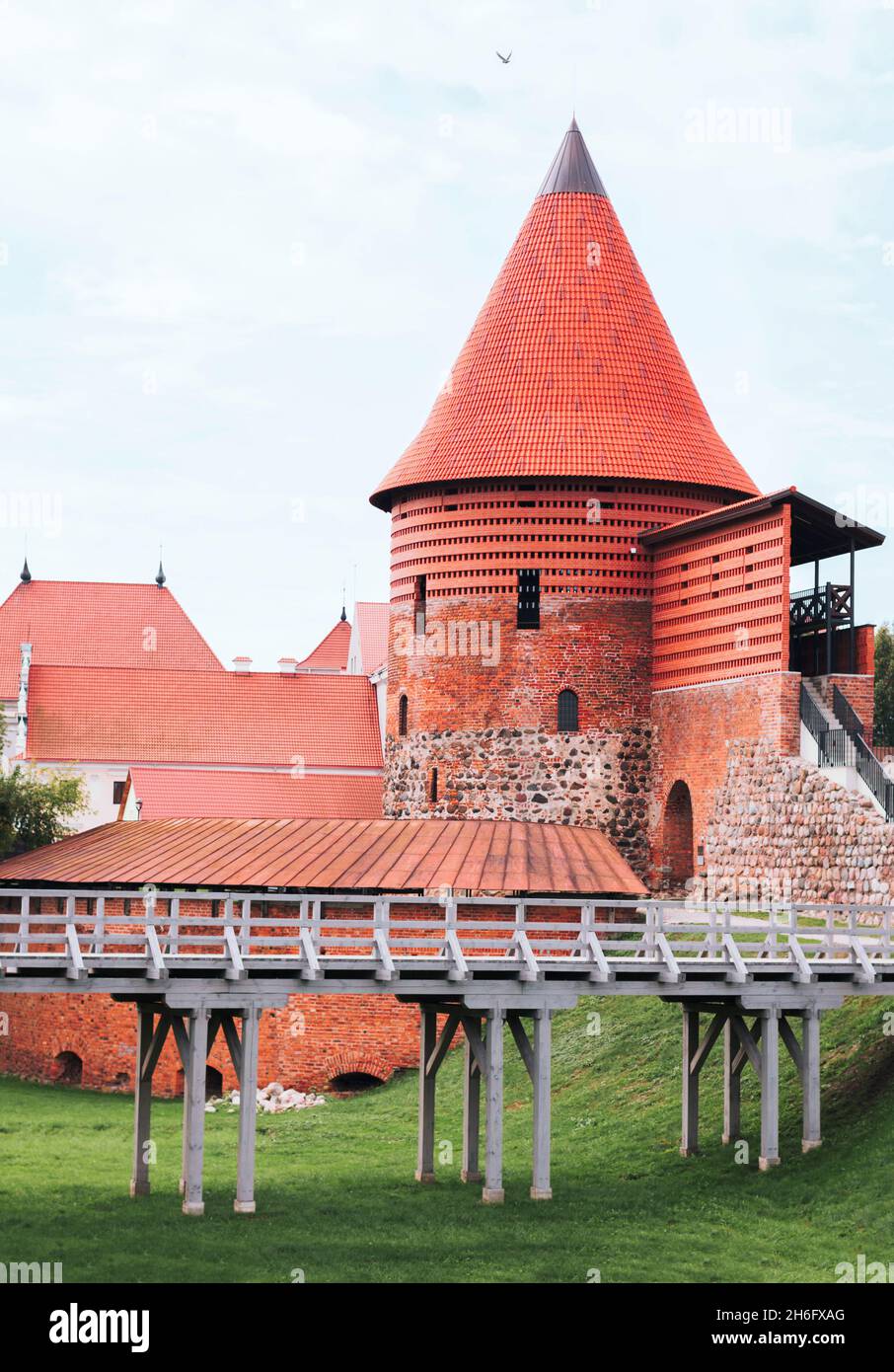 Gothic medieval castle in Kaunas, Lithuania Stock Photo - Alamy