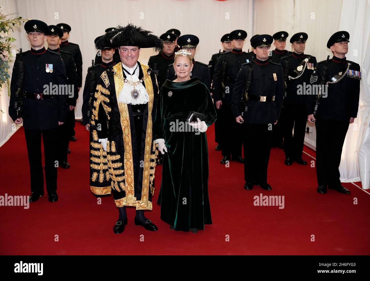 Lord Mayor of the City of London, Vincent Keaveny and Lady Mayoress ...