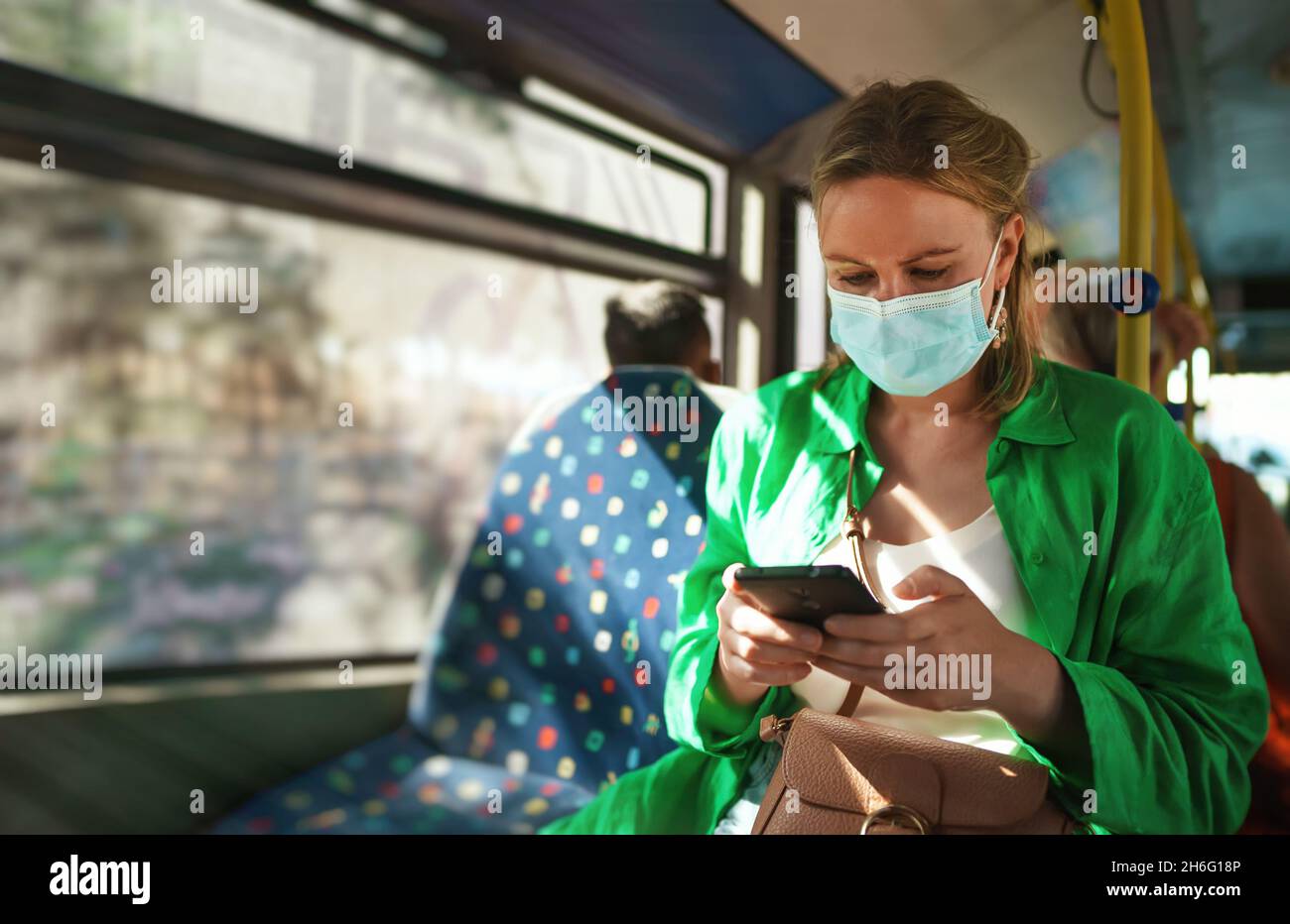Sick cold person bus hi-res stock photography and images - Alamy