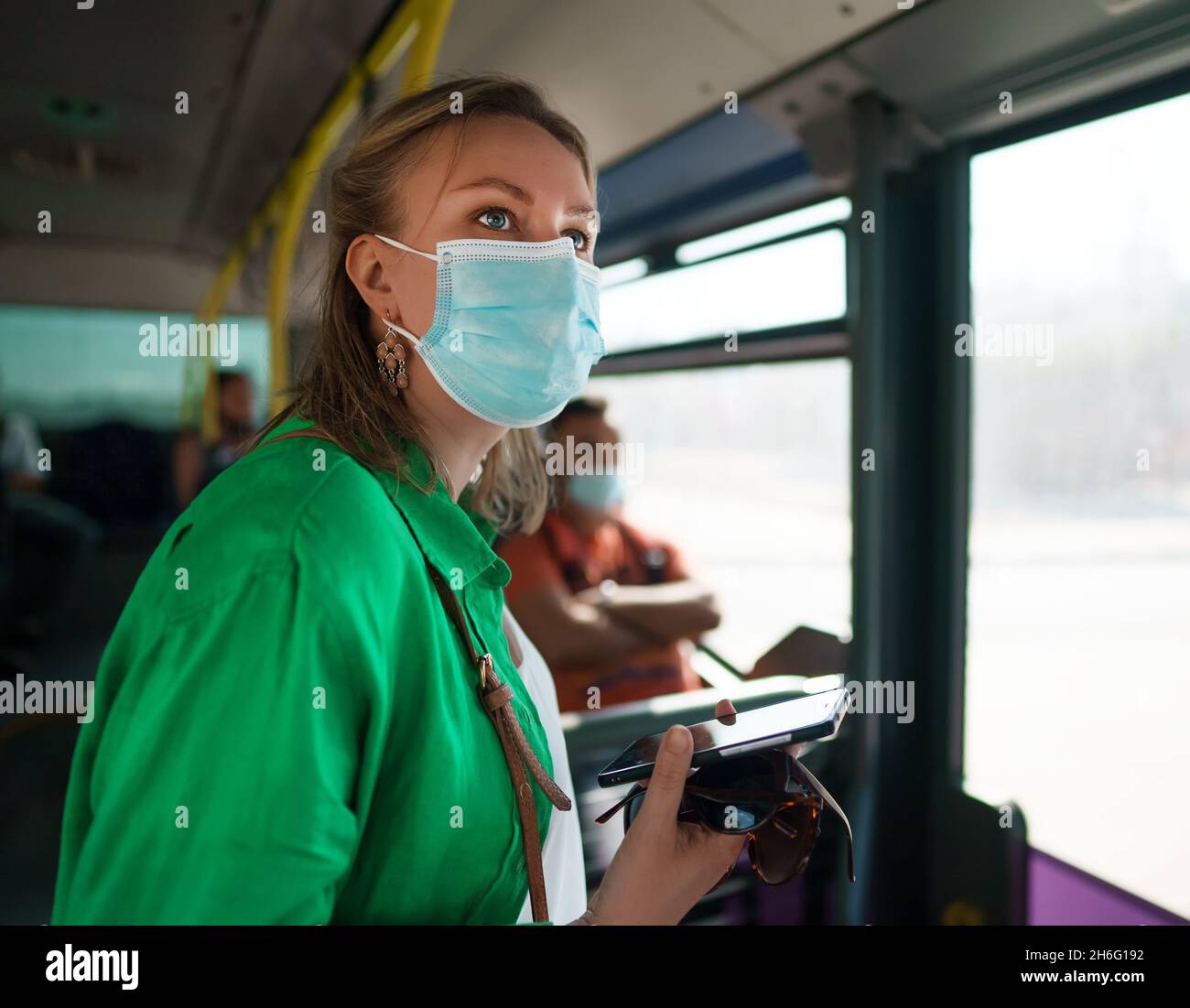 Sick cold person bus hi-res stock photography and images - Alamy