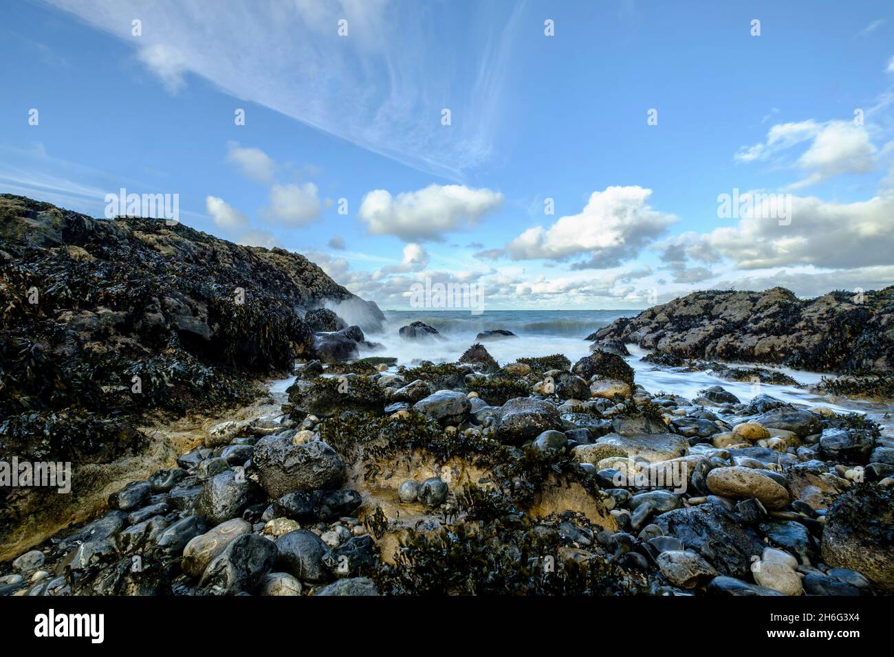 Penmon rocks hi-res stock photography and images - Alamy