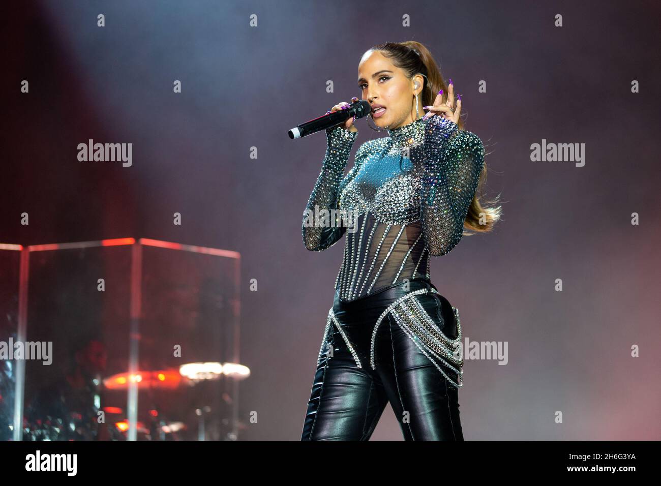 Snoh Aalegra (Snoh Sheri Nowrozi) during the Day N Vegas Music Festival ...