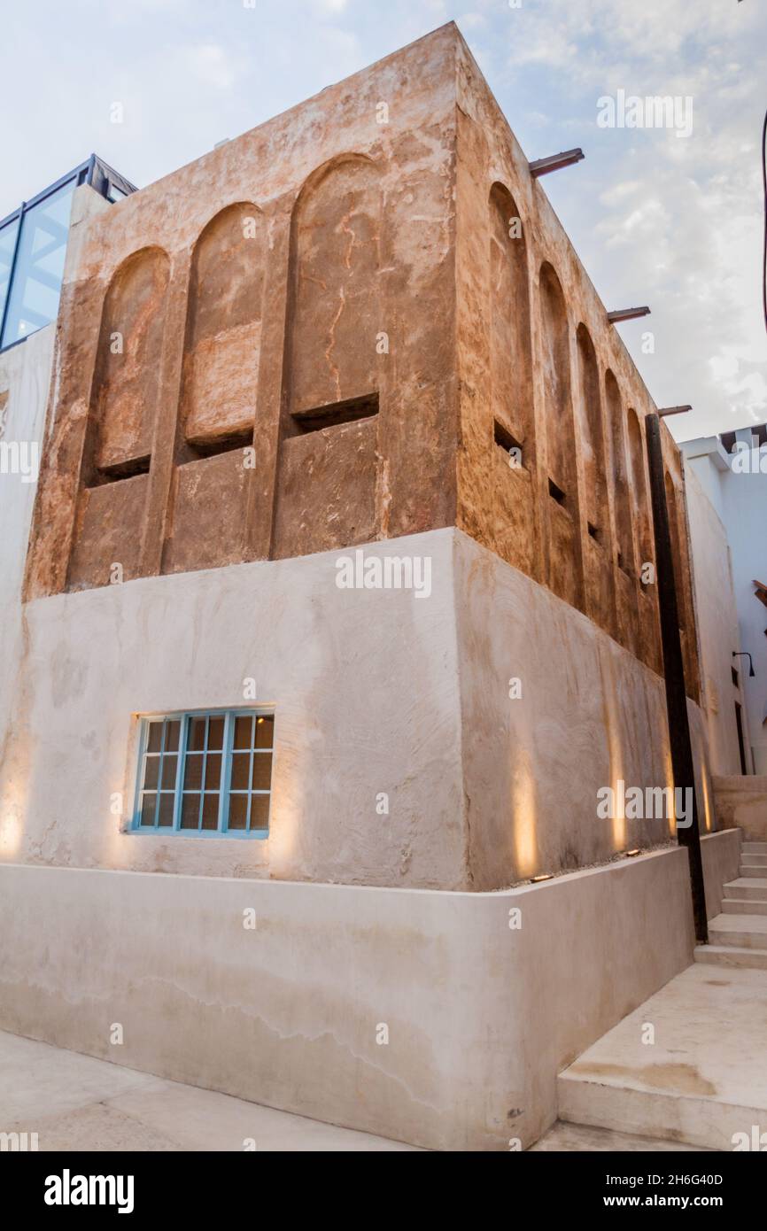 Old traditional house in Muharraq, Bahrain Stock Photo - Alamy