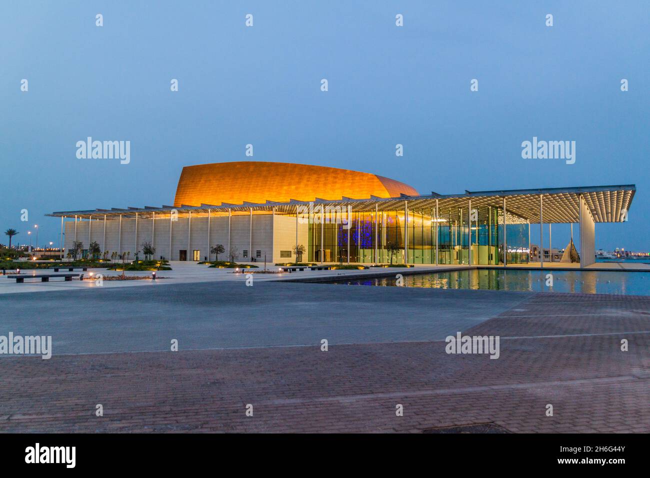 MANAMA, BAHRAIN - MARCH 15, 2017: National Theatre of Bahrain ...