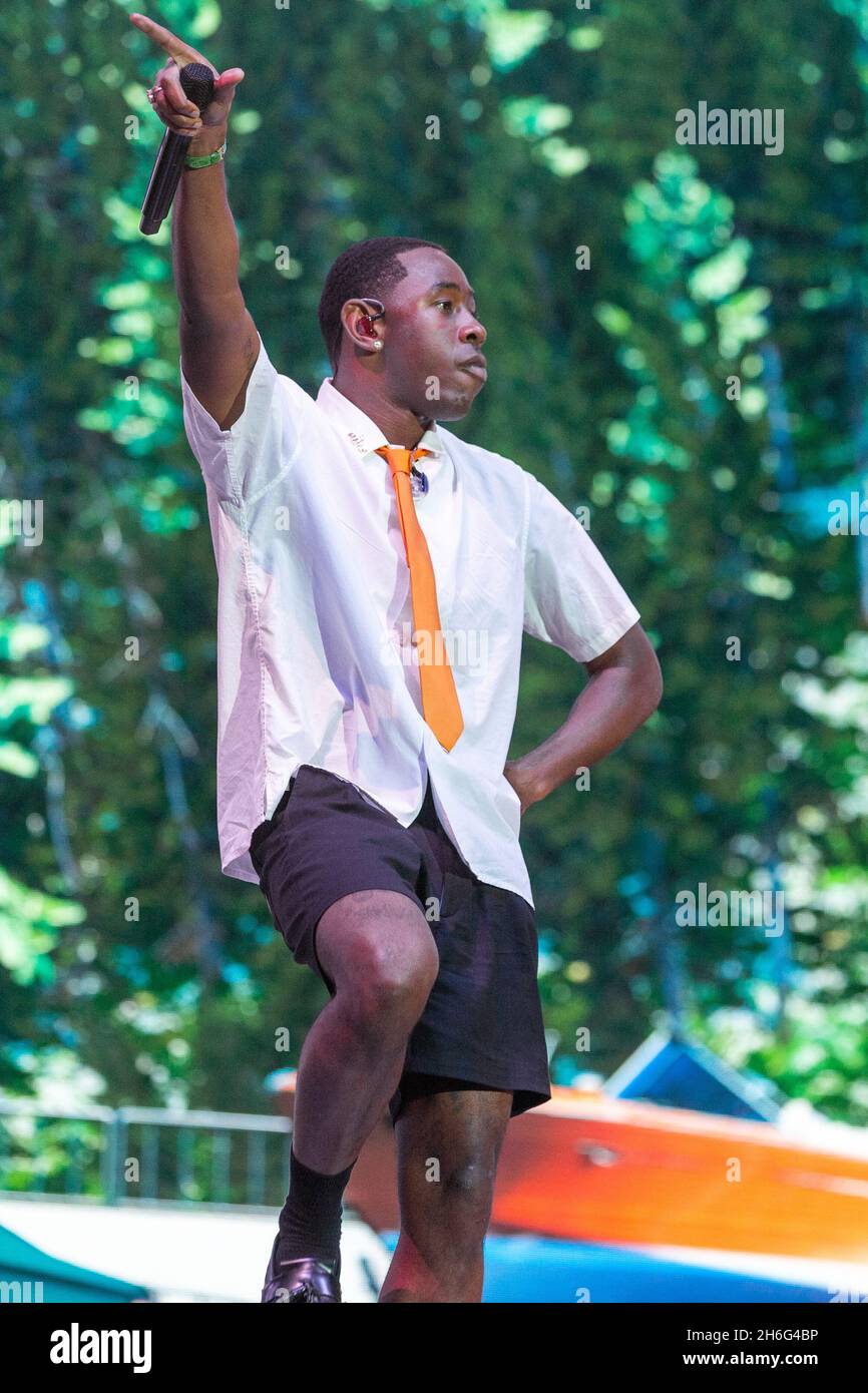 Las Vegas, USA. 14th Nov, 2021. Tyler, The Creator (Tyler Gregory ...