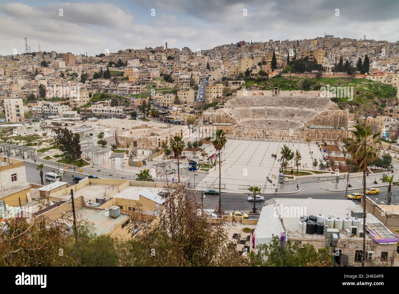 Aerial view of the kingdom of jordan hi-res stock photography and ...