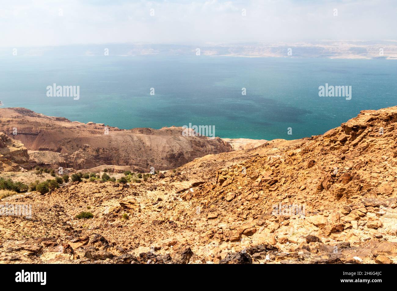 Aerial view of the Dead Sea Stock Photo - Alamy