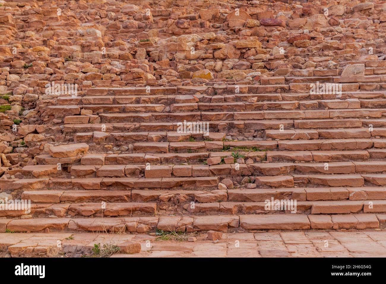 Old stone steps in the ancient city Petra, Jordan Stock Photo - Alamy