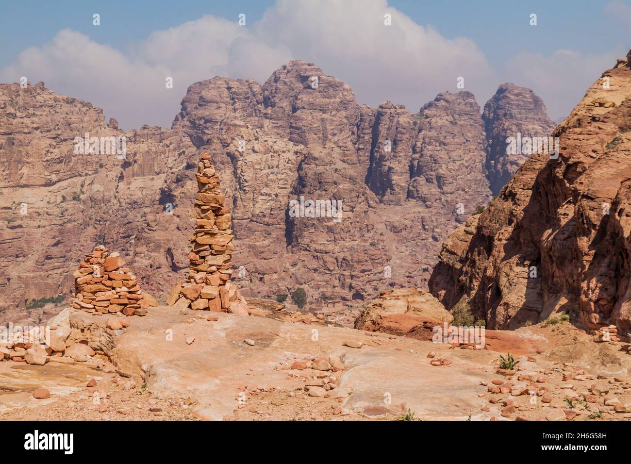 Landscape of the ancient city Petra, Jordan Stock Photo - Alamy