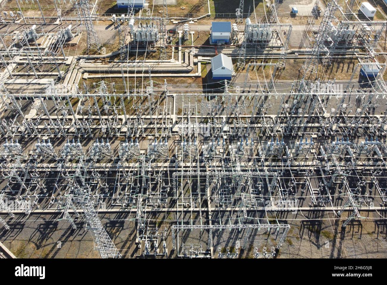 Transformer power plant Stock Photo - Alamy