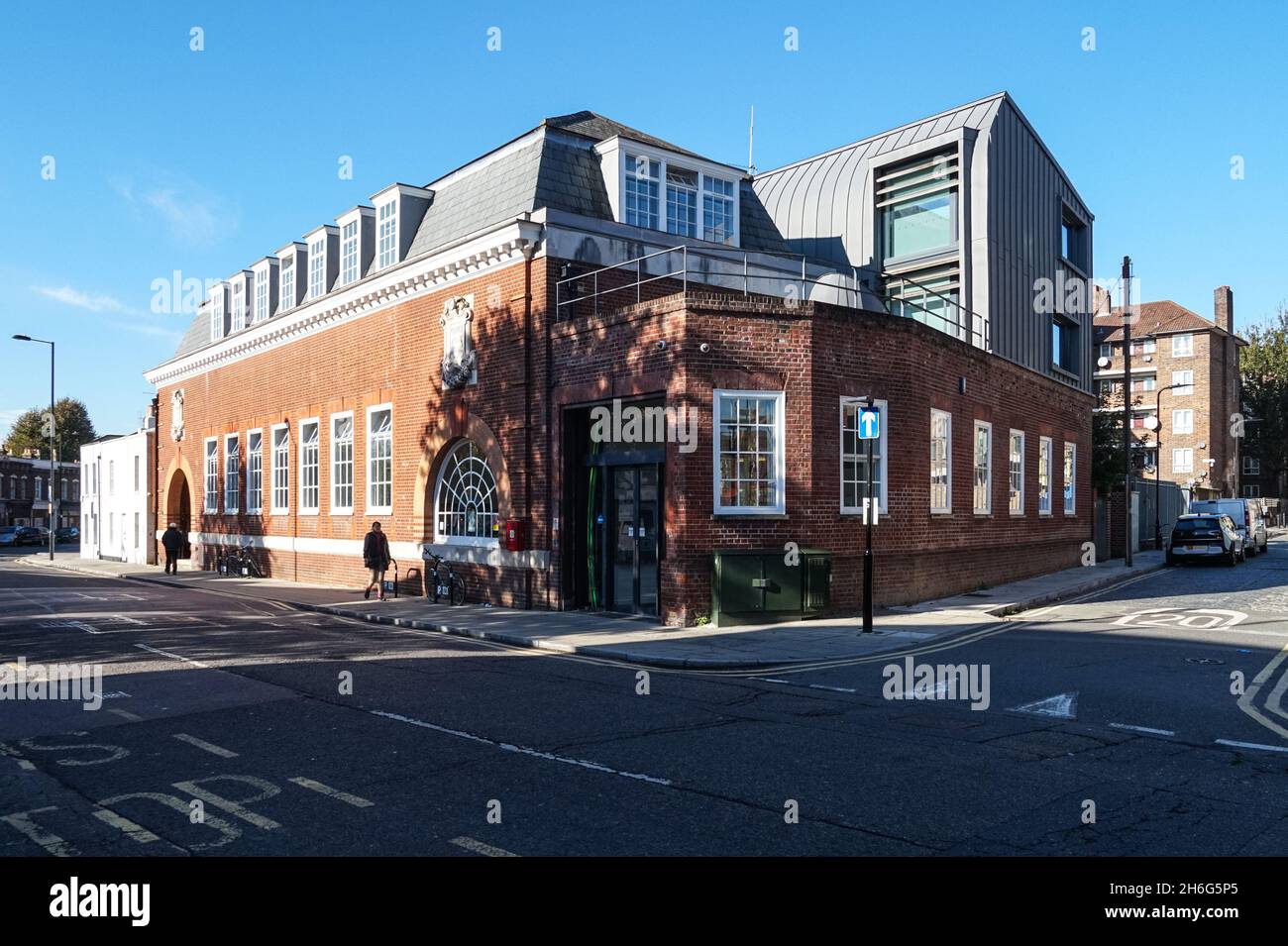 Clapton public library in London, England United Kingdom UK Stock Photo ...
