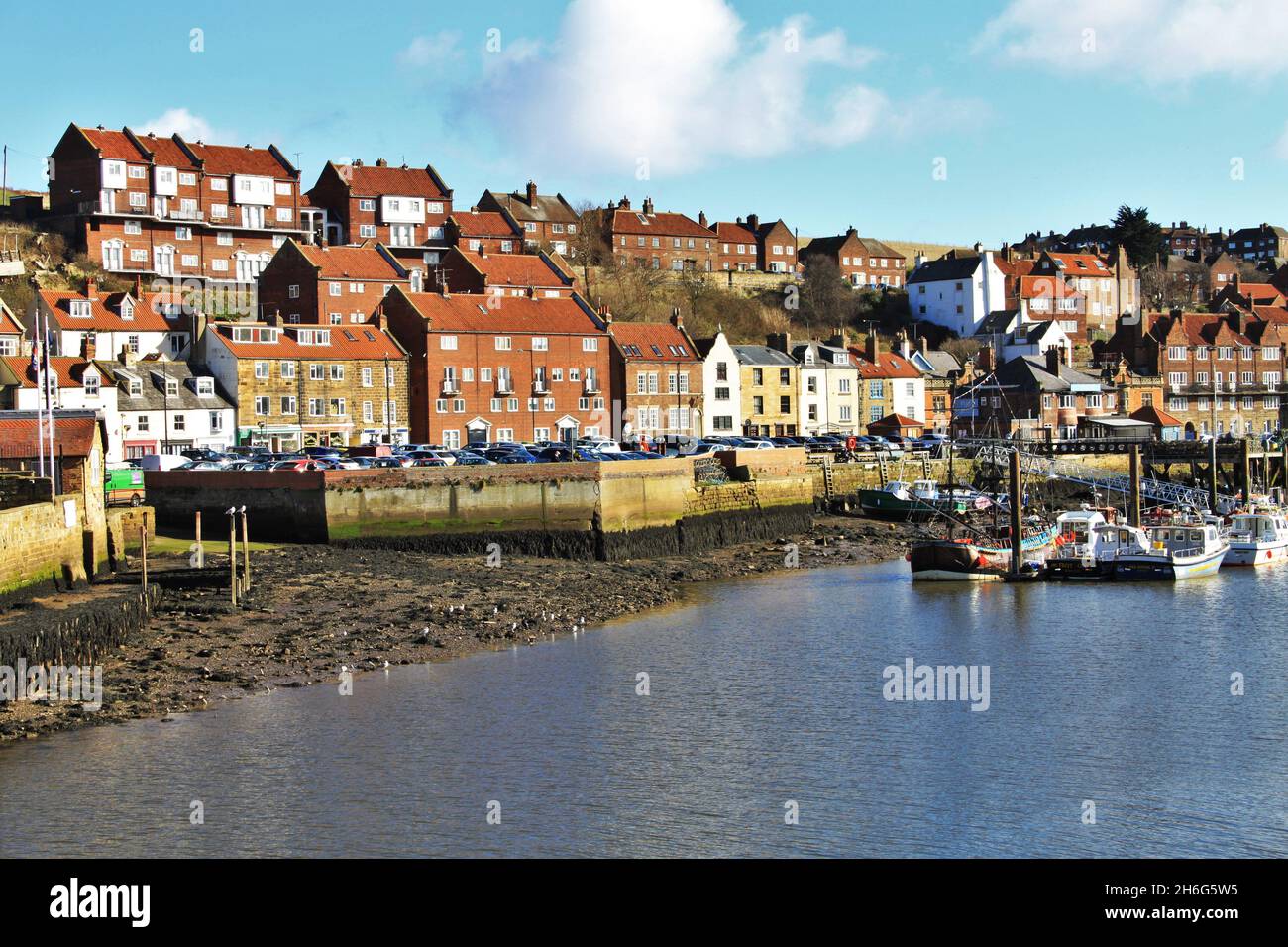 Whitby Marina - England Stock Photo - Alamy