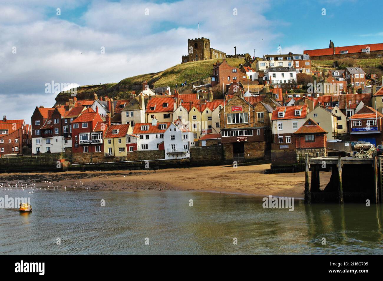 Whitby Quayside - England Stock Photo - Alamy