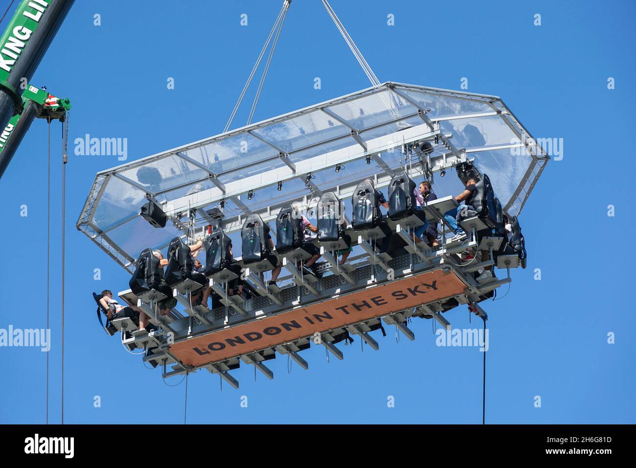 London In The Sky flying bar and restaurant, London England United ...