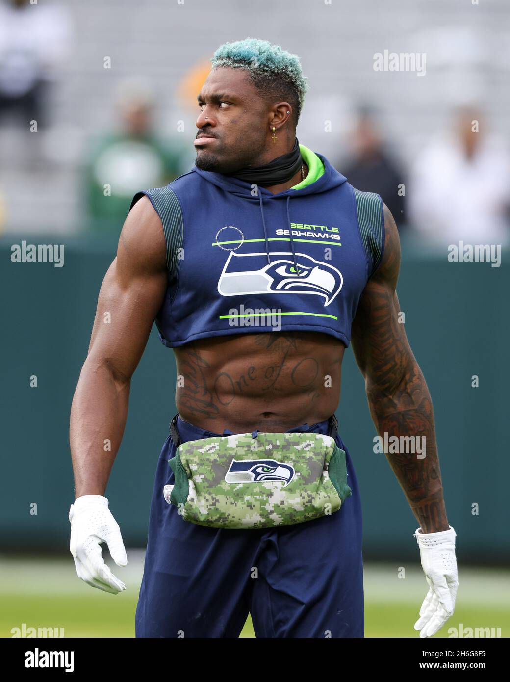 Green Bay, Wisconsin, USA. 14th Nov, 2021. Seattle Seahawks wide ...