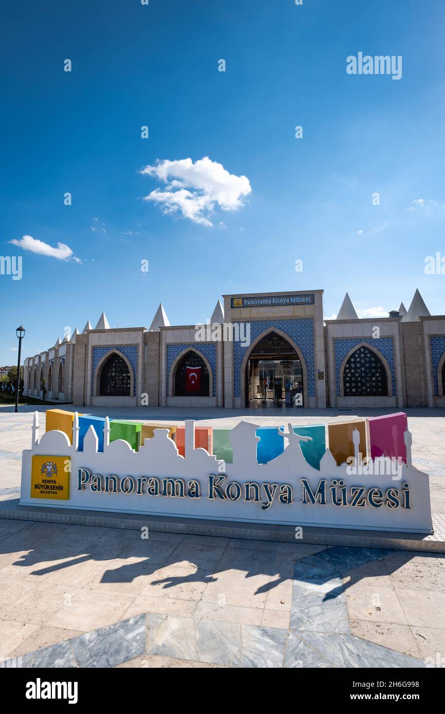 Konya, Turkey - October 2021: Konya Panorama Museum (Konyanuma Panorama ...