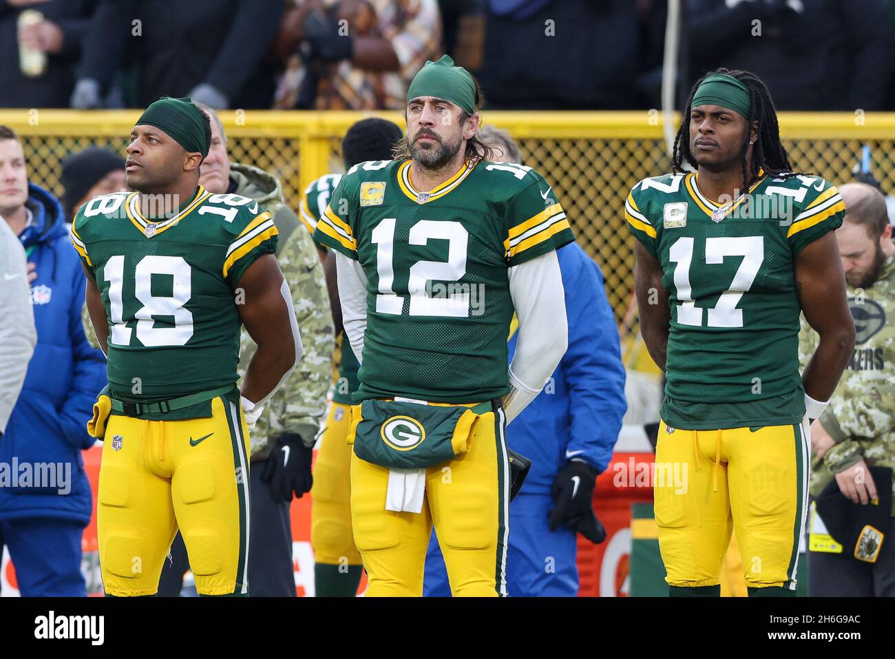 Aaron rodgers davante adams hi-res stock photography and images - Alamy