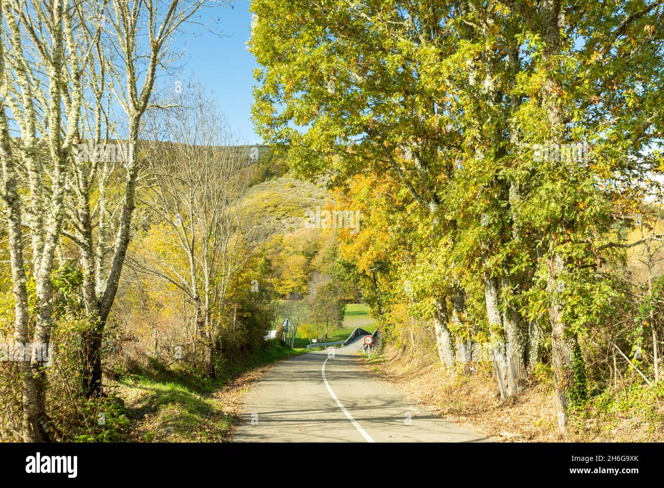 Castañar de Hermisende, Zamora Stock Photo - Alamy