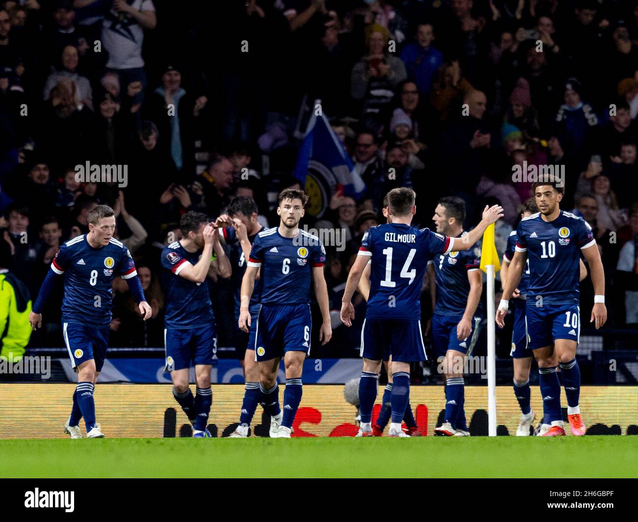 15th November 2021; Hampden Park, Glasgow, Scotland, FIFA World Cup ...