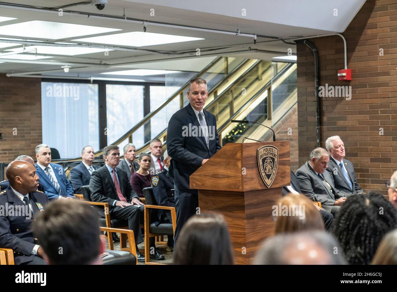 New York, NY - November 15, 2021: Police Commissioner Dermot Shea ...