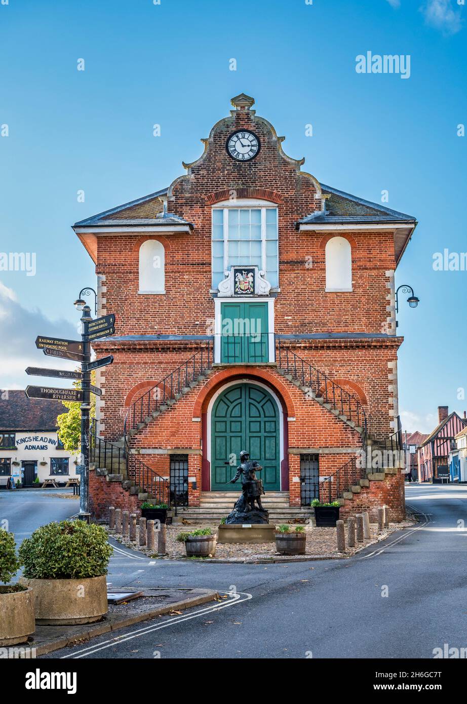 The image is a of Shire Hall in the historical coastal market town of ...