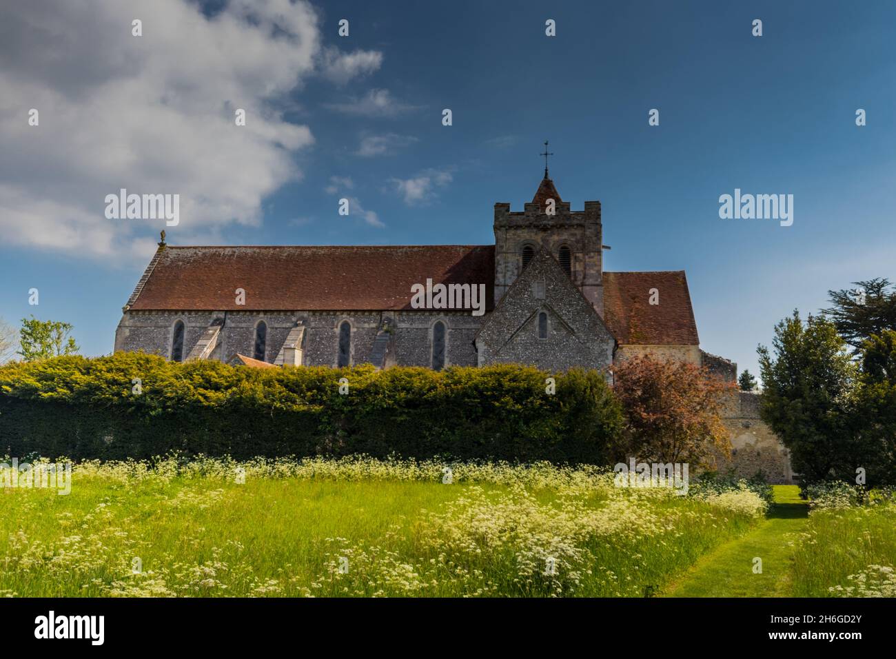 Boxgrove Priory near Chichester, West Sussex, UK Stock Photo - Alamy