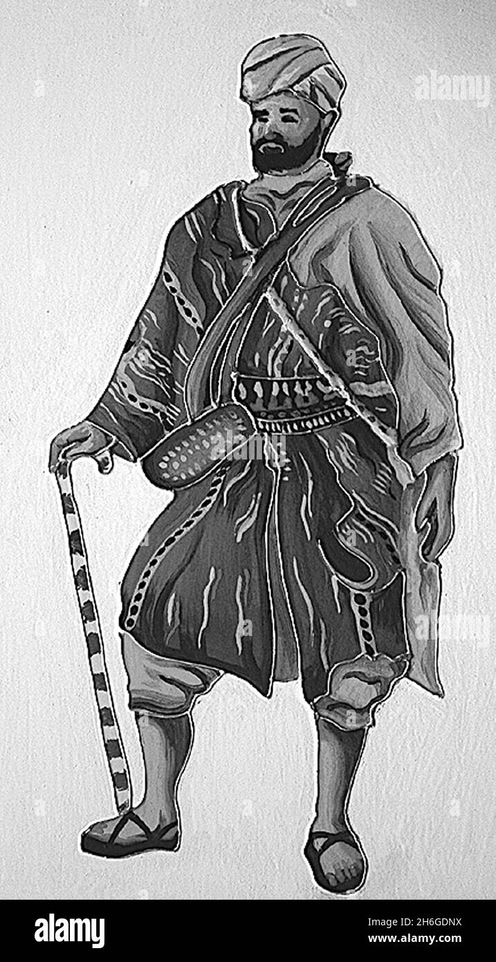 Ancient traditional moroccan lifestyle in black and white Stock Photo ...