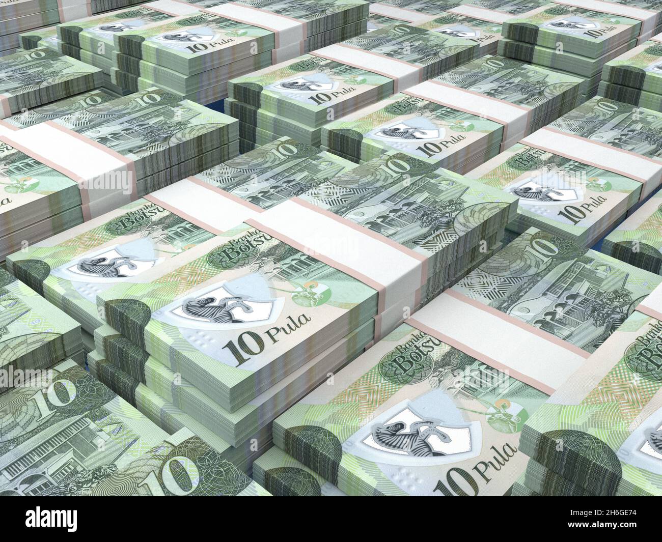 Money of Botswana. Pula bills. BWP banknotes. 10 English. Business ...