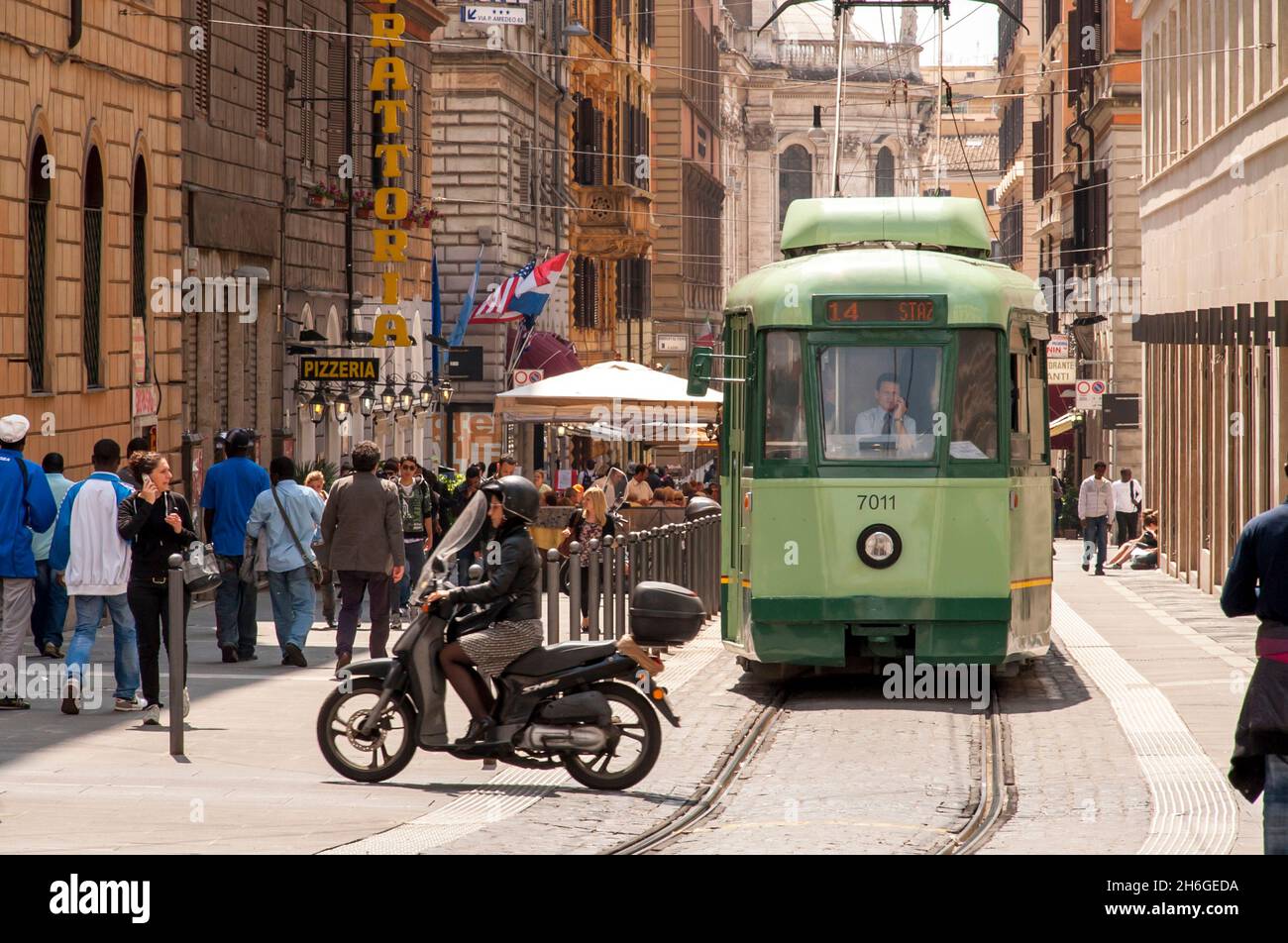 Getting around rome hi-res stock photography and images - Alamy