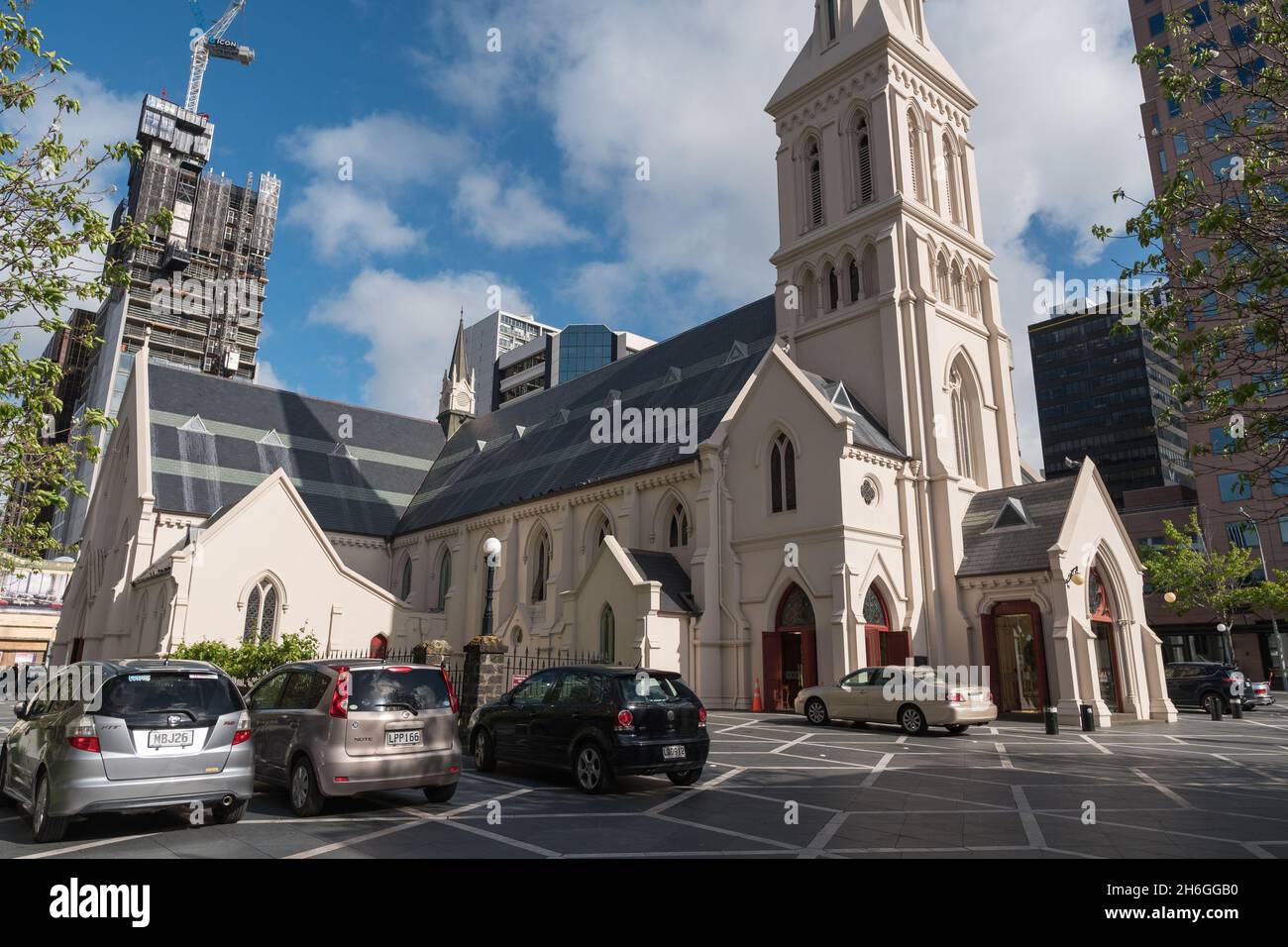 The church in Auckland city, New Zealand Stock Photo - Alamy
