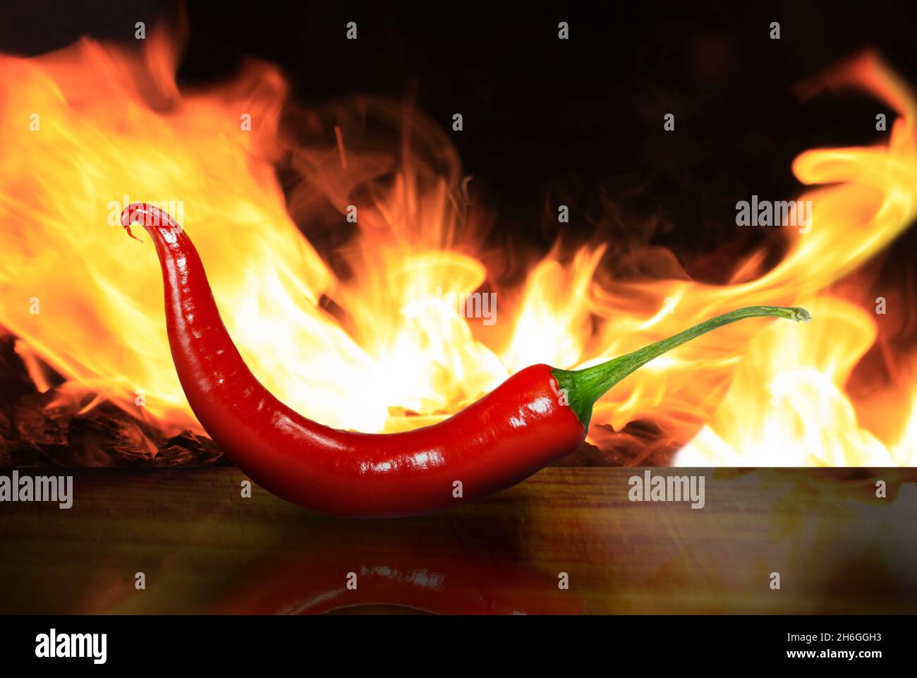 Flame pepper hi-res stock photography and images - Alamy