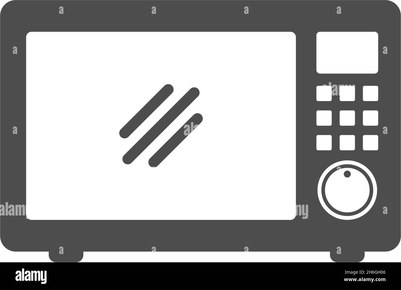 Microwave oven logo Black and White Stock Photos & Images - Alamy