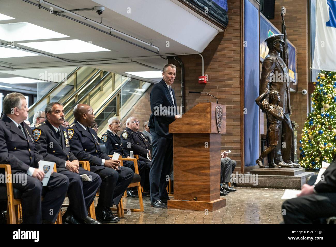 New York, United States. 15th Nov, 2021. Police Commissioner Dermot ...