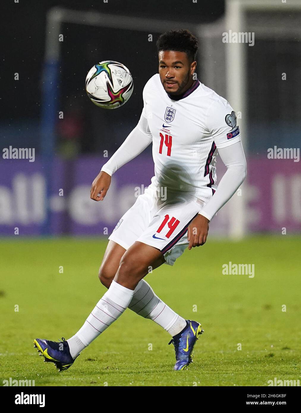 England's Reece James during the FIFA World Cup Qualifying match at the ...