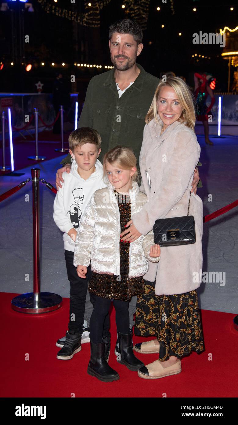 LONDON, ENGLAND - NOVEMBER 15: Laura Hamilton and Family attend the UK ...