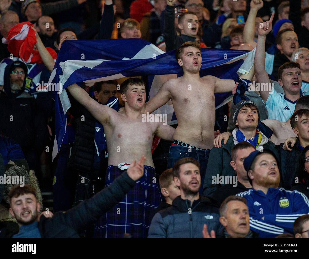 15th November 2021; Hampden Park, Glasgow, Scotland, FIFA World Cup ...
