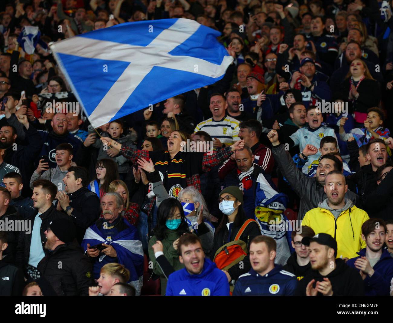 15th November 2021; Hampden Park, Glasgow, Scotland, FIFA World Cup ...