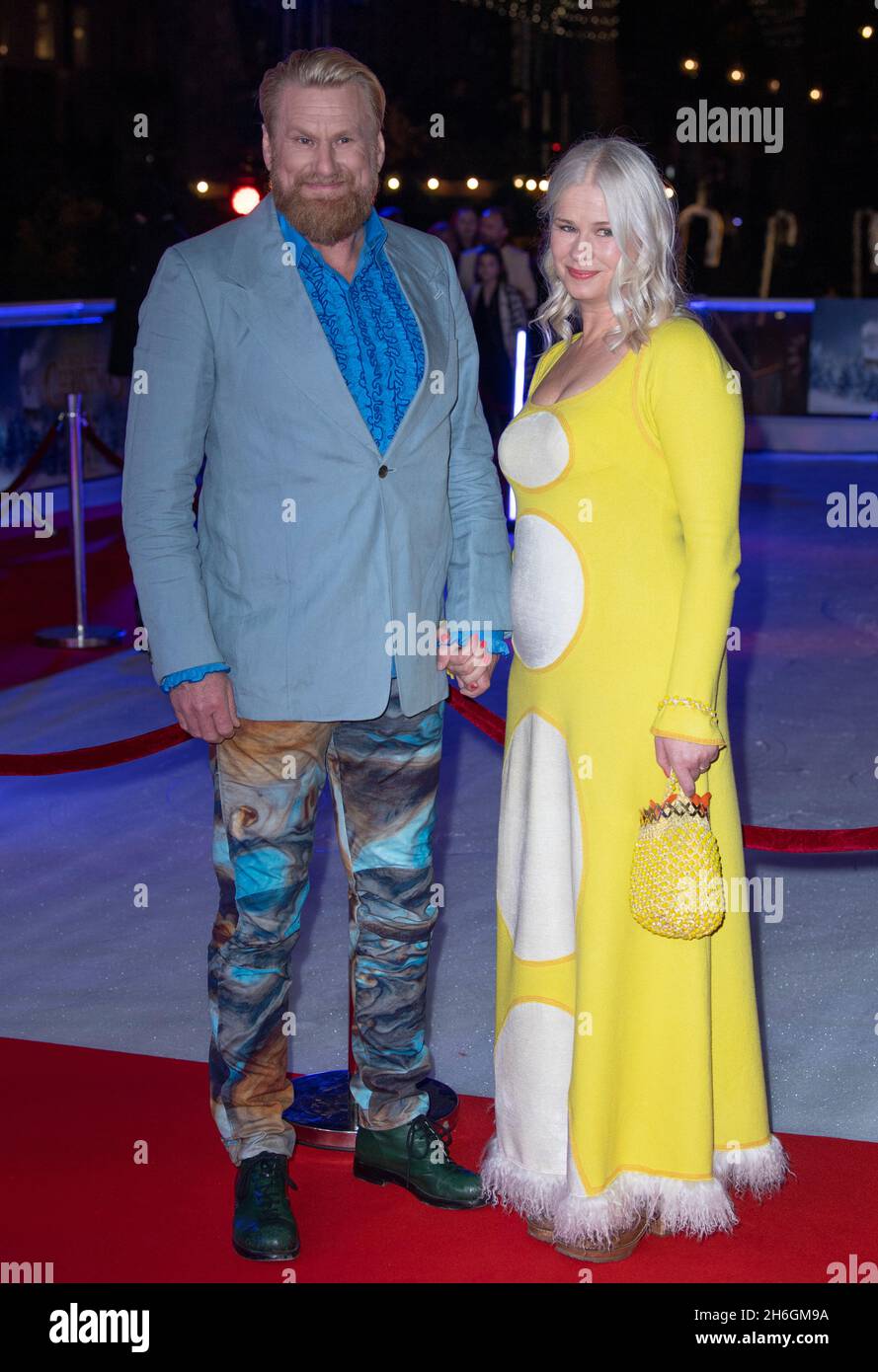 LONDON, ENGLAND - NOVEMBER 15: Rishi Kuppa and Thea Glimsdal Temte ...