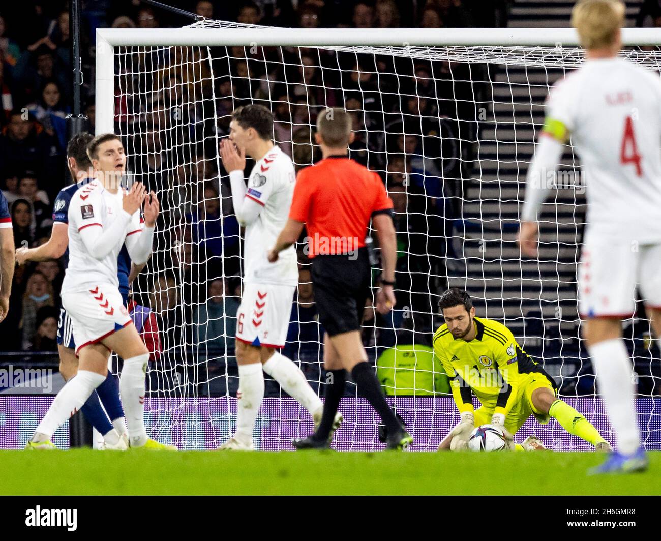 15th November 2021; Hampden Park, Glasgow, Scotland, FIFA World Cup ...