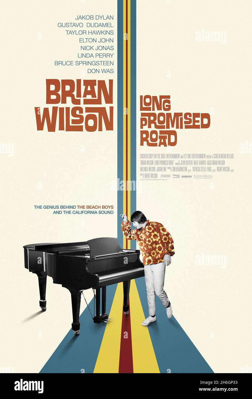 BRIAN WILSON: LONG PROMISED ROAD, poster, Brian Wilson, 2021. © Screen ...