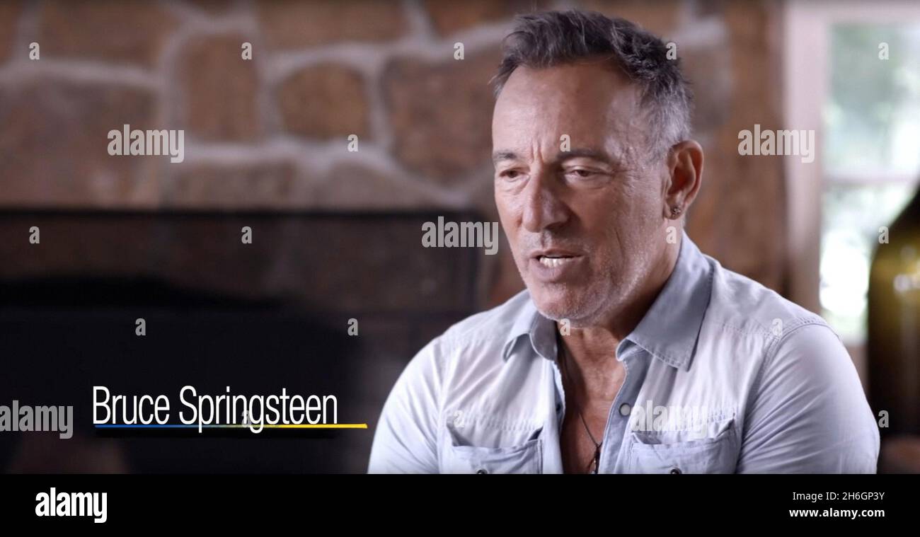 BRIAN WILSON: LONG PROMISED ROAD, Bruce Springsteen, 2021. © Screen ...