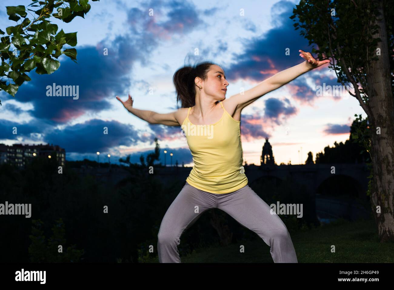 ballet ballerina dancer motion in happy joyful Rhythm . Hispanic woman ...